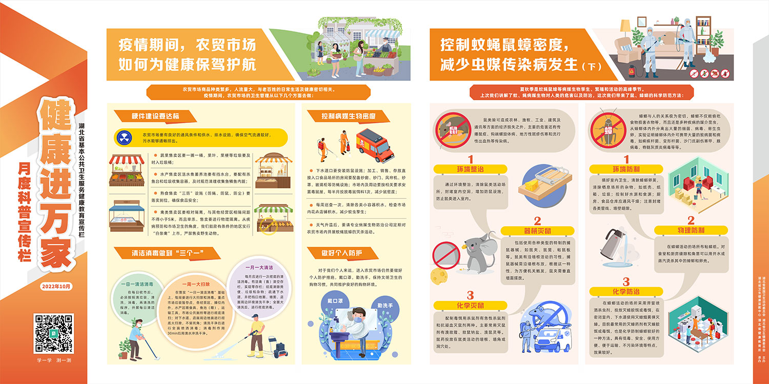 健康进万家科普宣传栏2022年10月 -湖北省卫生健康委员会